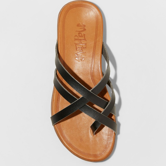 Mad Love | Shoes | Mad Love Adama Multi Strap Thong Sandals Black | Poshmark